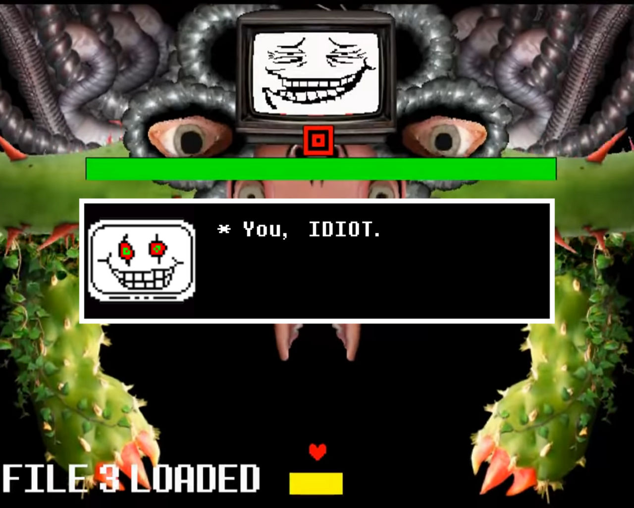 If Omegaphotoshop Flowey Had Normal Text Boxes By Lexthedeviant369 On Deviantart