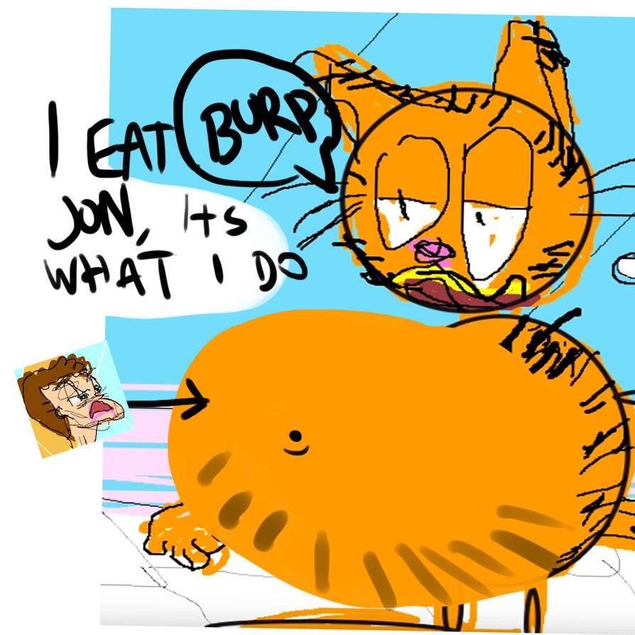 Garfieldxjon Vore By Artpwostitute On Deviantart
