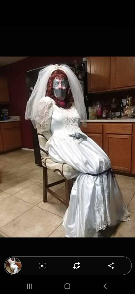 Here Sits The Bride All Gagged And Tied HowCute By LisbethLucynda222 here-sits-the-bride-all-gagged-and-tied-howcute-by-lisbethlucynda222