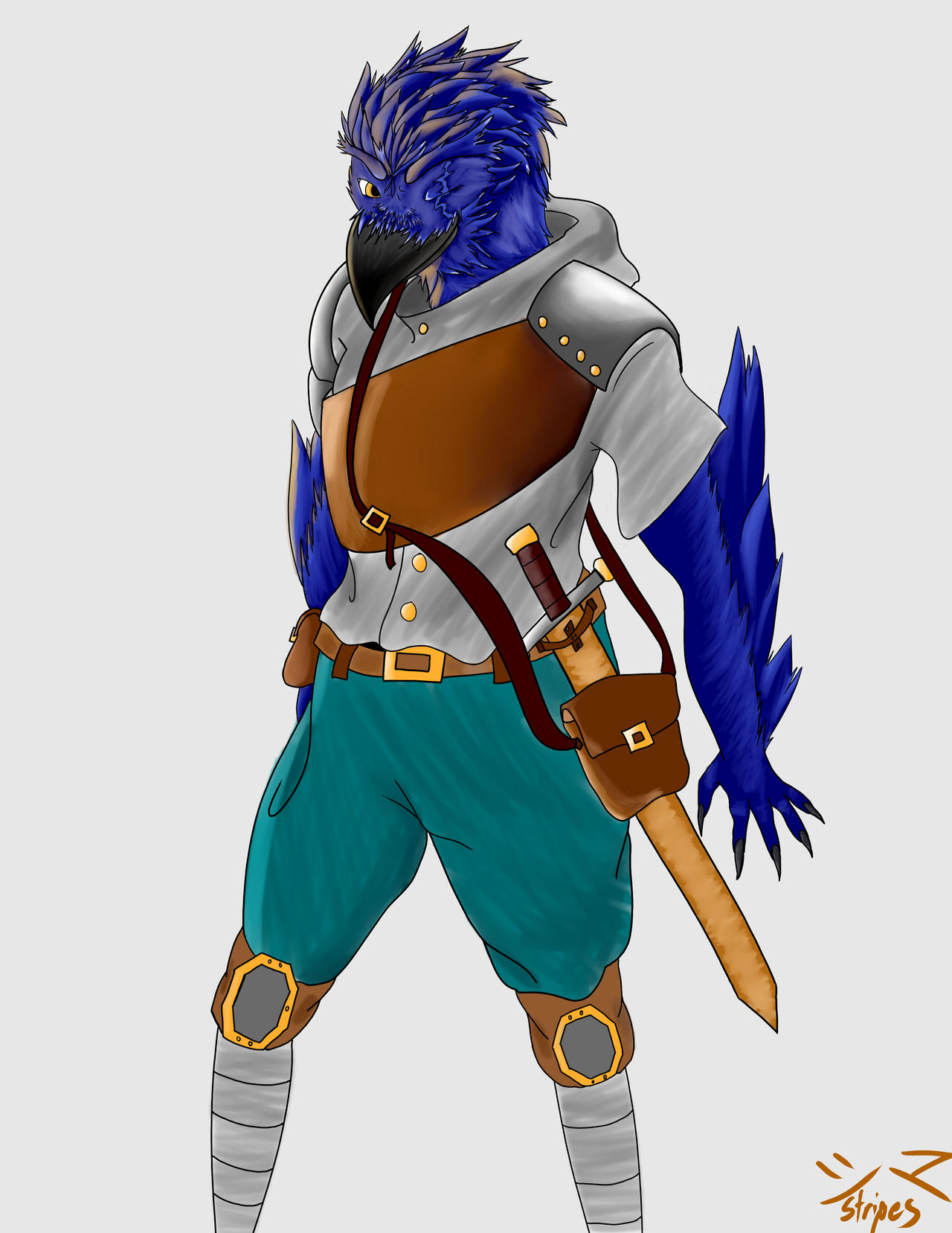 Kenku Rogue By Shimastripes On Deviantart