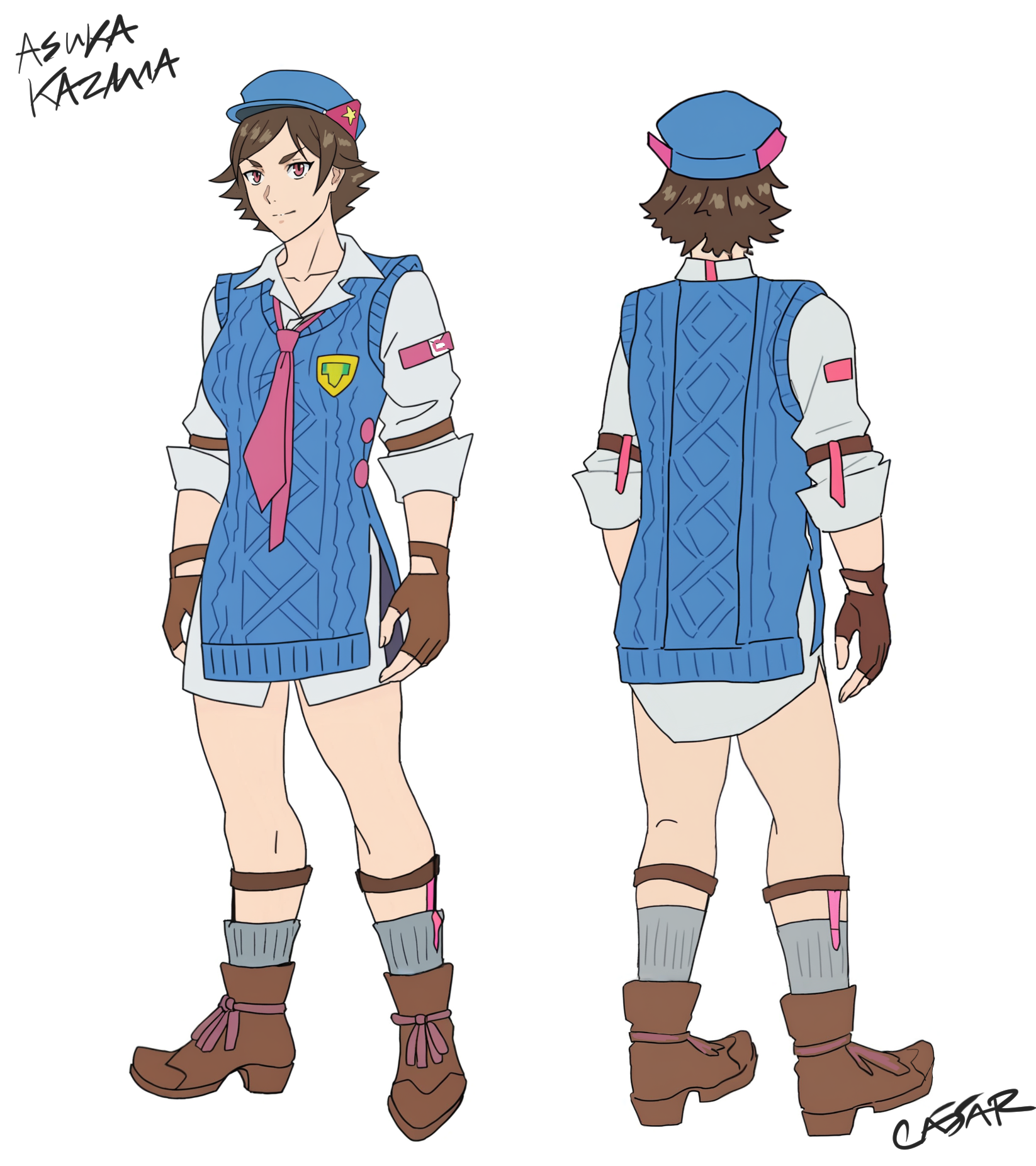 Toon Anime Asuka Kazama By Criticalart64 On Deviantart