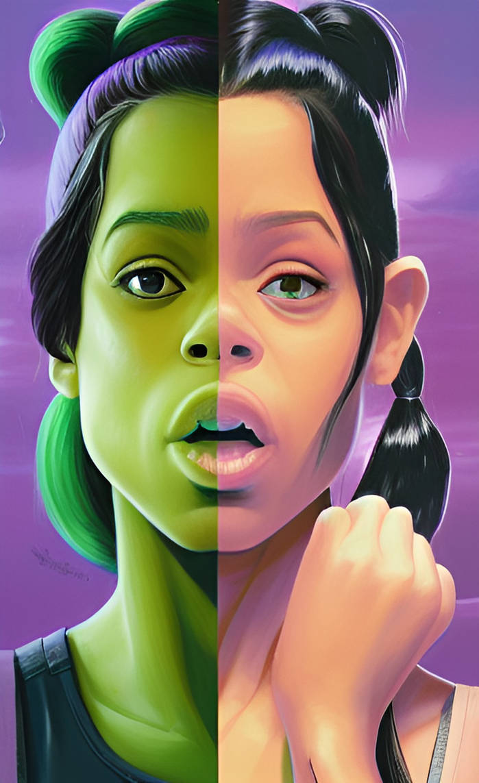 Jenna Ortega She-Hulk by solidwheel02 on DeviantArt Jenna Ortega She-Hulk by solidwheel02 on DeviantArt