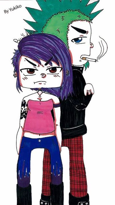 Punk Chibi By Akasha1803 On Deviantart