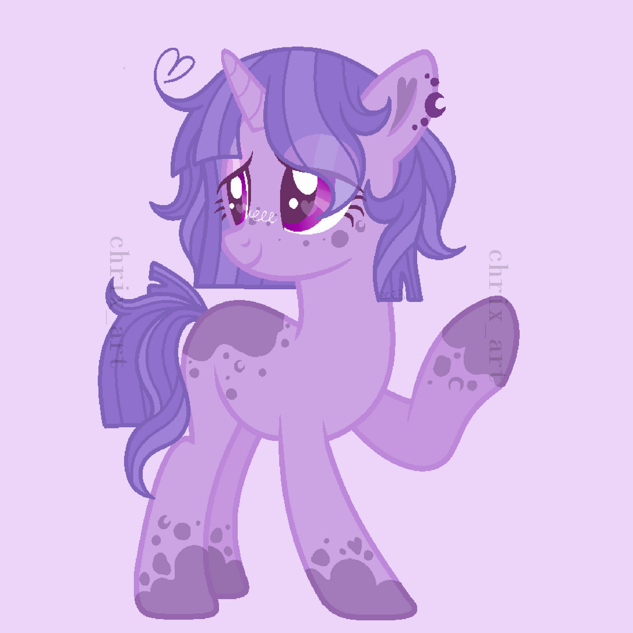 ~mlp Oc Unicorn ~ By Chr1xx On Deviantart