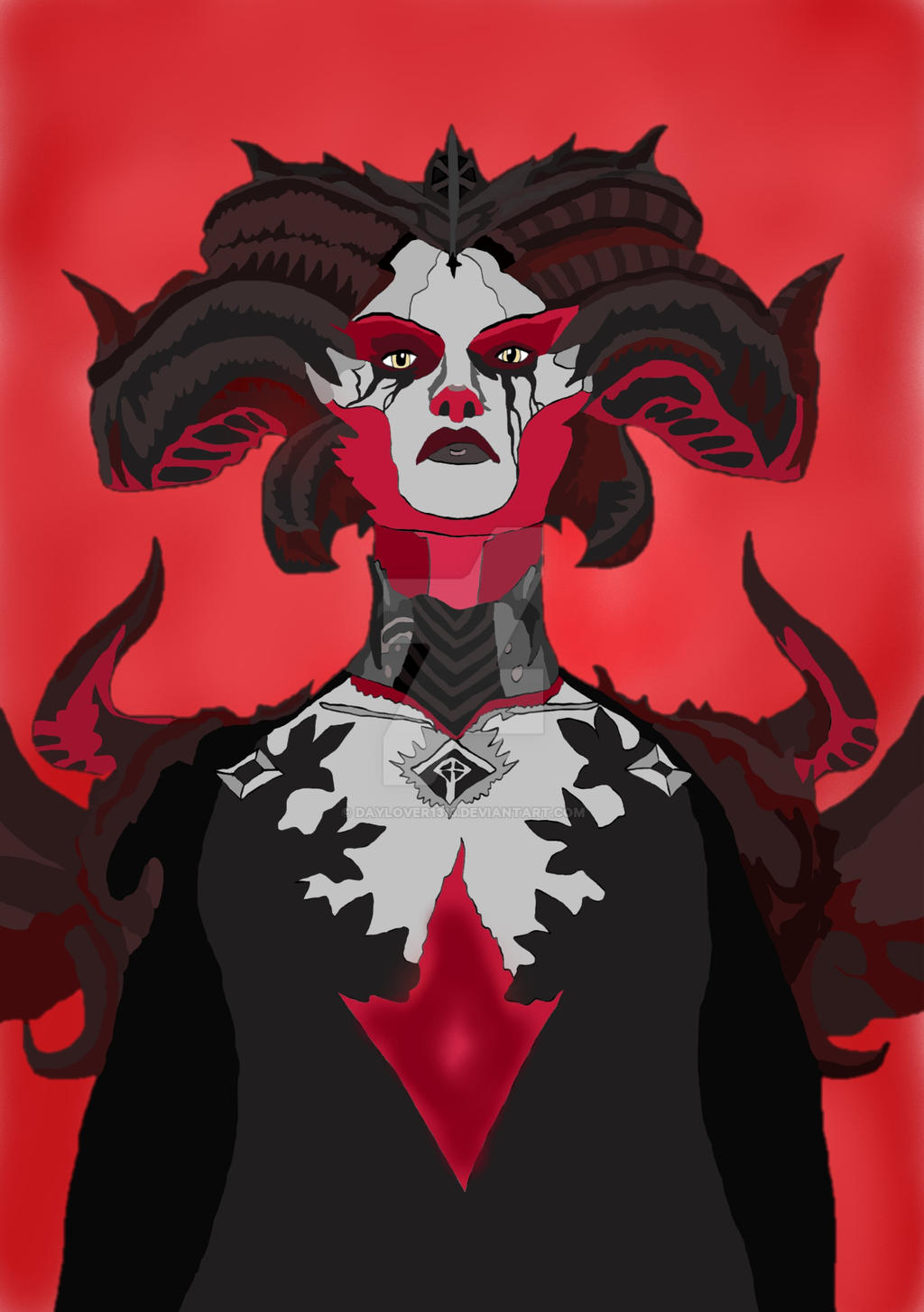 Lilith The Mother Of All Demons Color By Daylover1313 On Deviantart