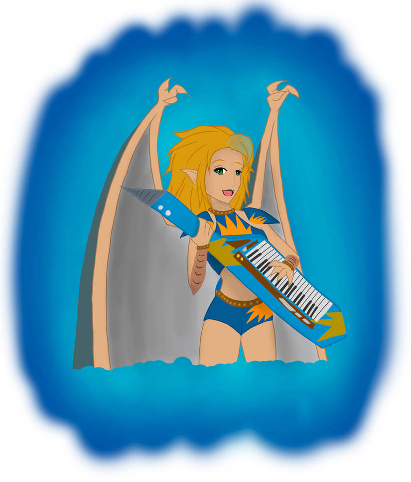 Zelda As Roxy By Emikathehalfdragon On Deviantart