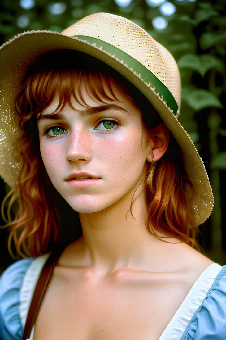 Straw Hat Girl By Missesfit On Deviantart