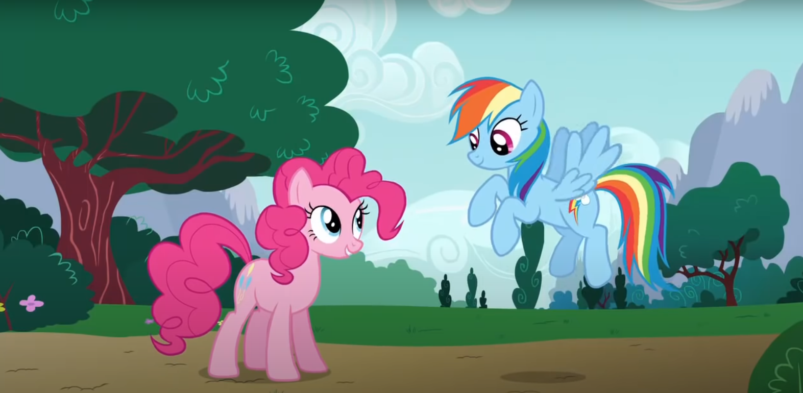Rainbow Dash And Pinkie Pie By Hyenari6296 On Deviantart