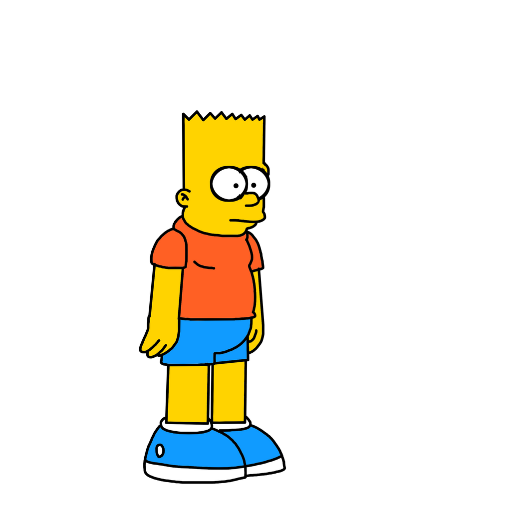 Fat Bart Simpson By Mega Shonen One 64 On Deviantart