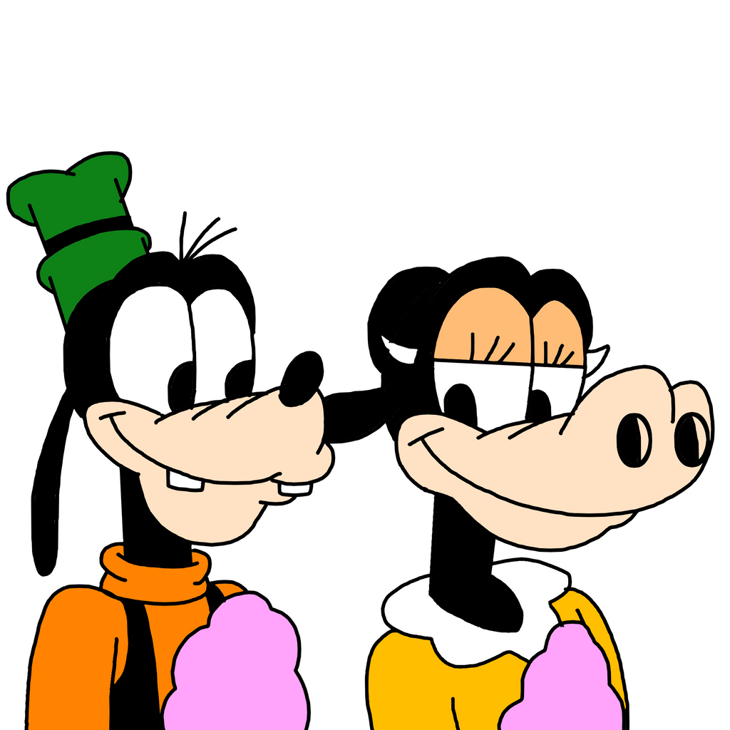 Goofy and Clarabelle with cotton candy by Mega-Shonen-One-64 on DeviantArt Goofy and Clarabelle with cotton candy by Mega-Shonen-One-64 on DeviantArt