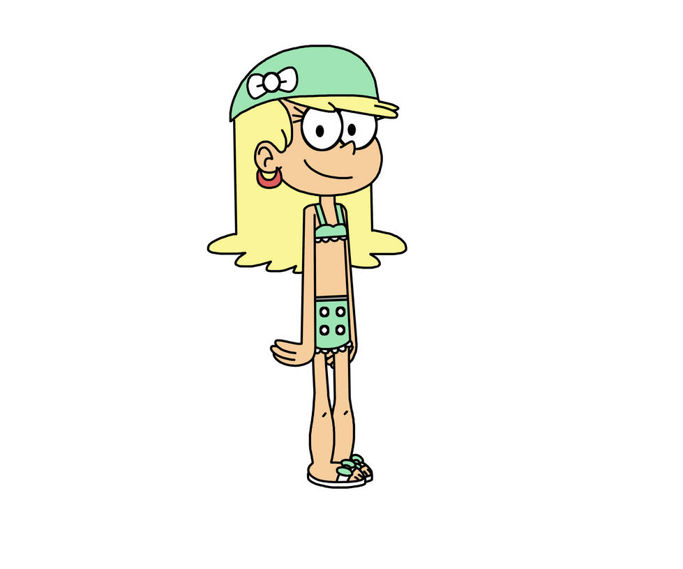 Leni Loud With Her Swimsuit By Ultra Shounen Kai Z On Deviantart