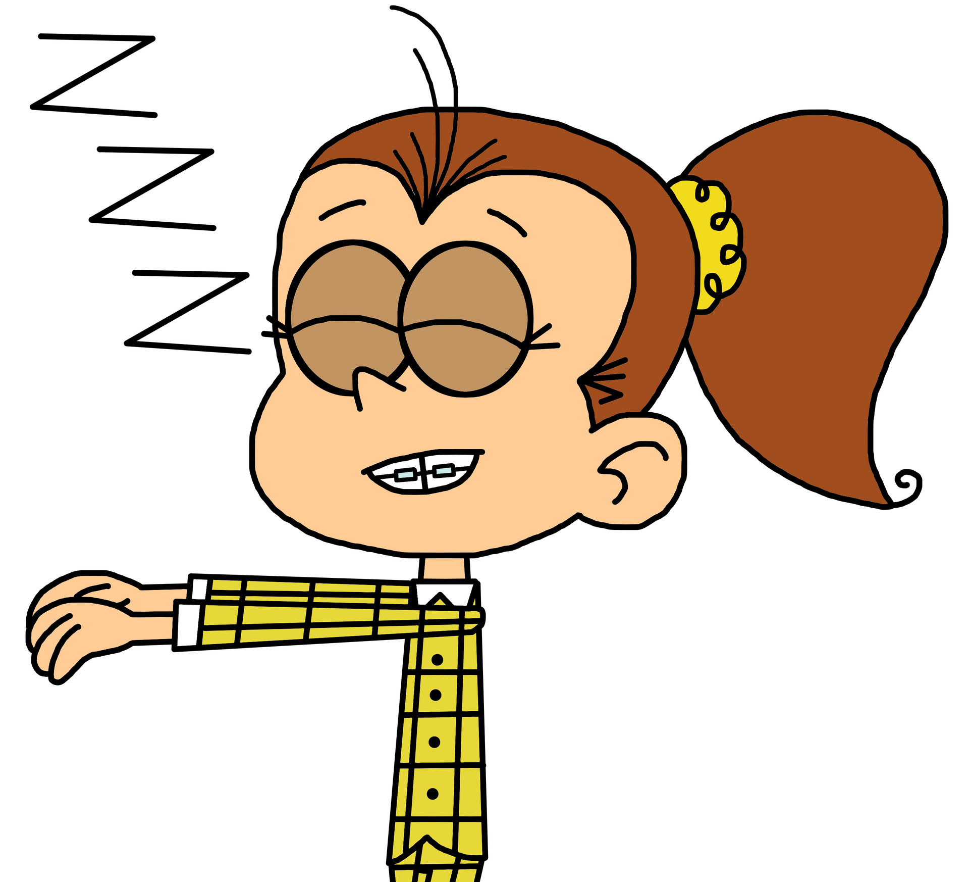 Sleepwalking Luan Loud By Ultra Shounen Kai Z On Deviantart
