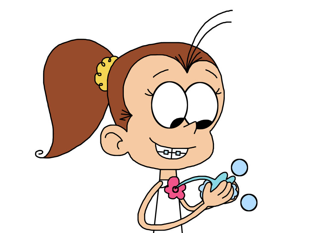Luan Loud Washing Hands Using Squirt Flower By Ultra Shounen Kai Z On Deviantart