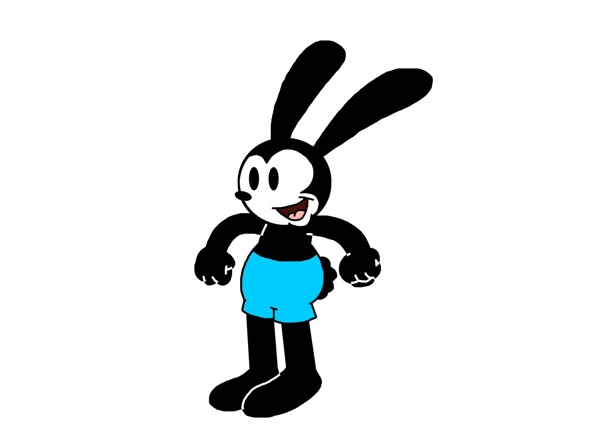 Oswald - Remake pose from 1940s by Ultra-Shounen-Kai-Z on DeviantArt Oswald - Remake pose from 1940s by Ultra-Shounen-Kai-Z on DeviantArt