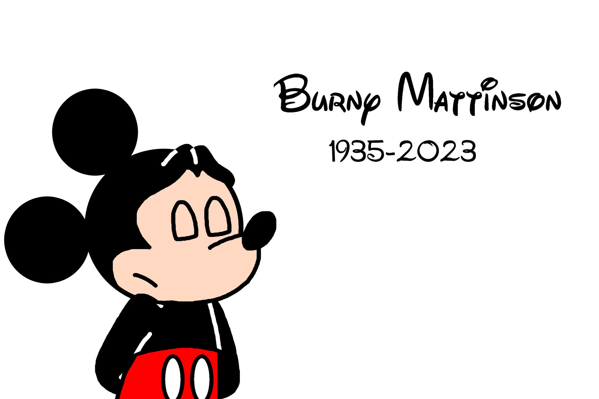Tribute To Burny Mattinson By Ultra Shounen Kai Z On Deviantart