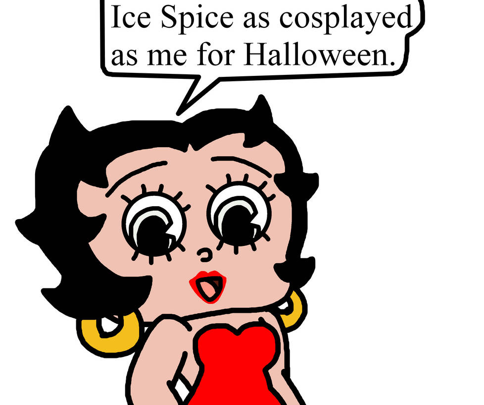 Betty Boop Cosplayed By Ice Spice For Halloween By Ultra Shounen Kai Z On Deviantart