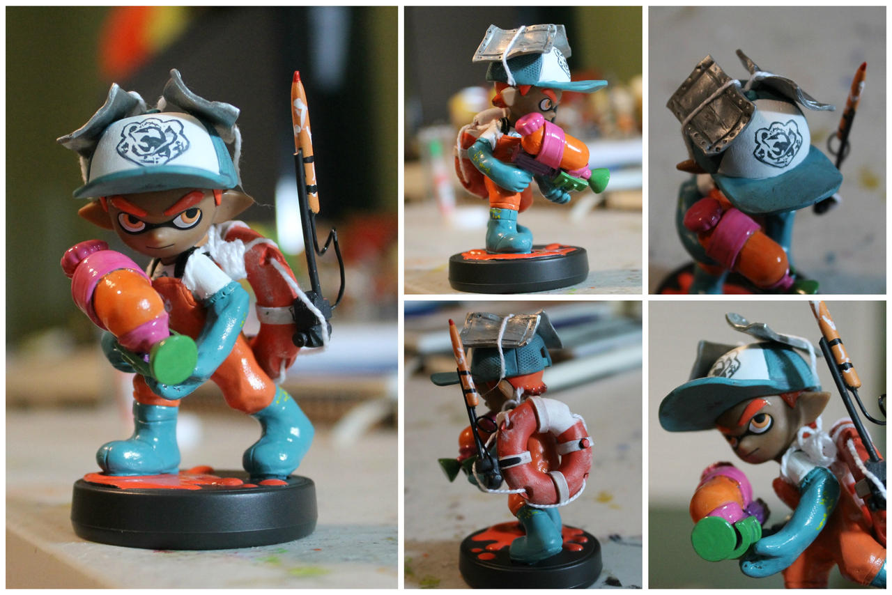 Custom Salmon Run Inkling Amiibo #1 by PixelCollie on DeviantArt Custom Salmon Run Inkling Amiibo #1 by PixelCollie on DeviantArt