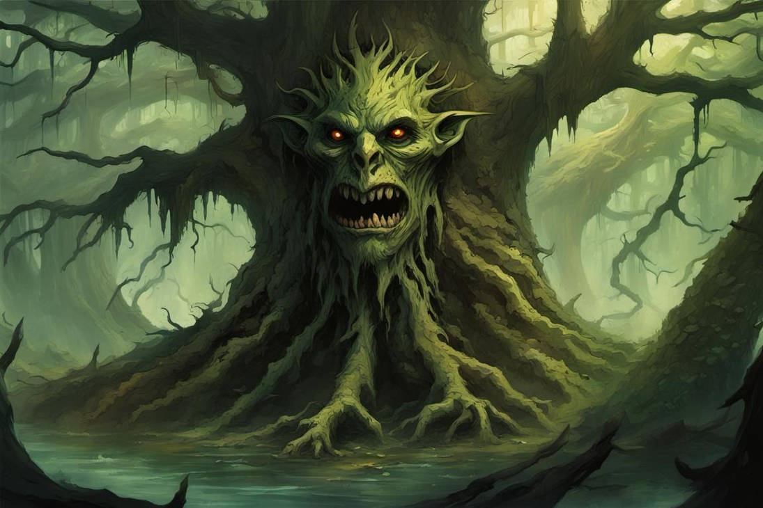 Treefolk, Horror, Swamp, Fantasy, Creepy by PenderJack on DeviantArt Treefolk, Horror, Swamp, Fantasy, Creepy by PenderJack on DeviantArt