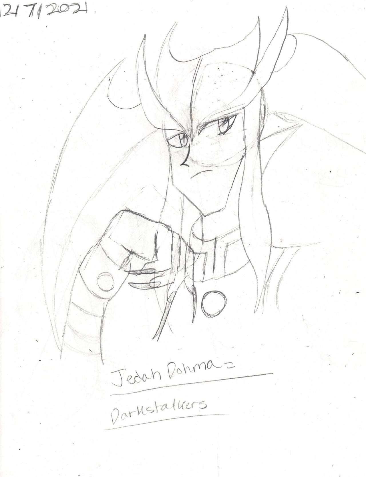 Darkstalkers Jedah Dohma By Seikotakai On Deviantart