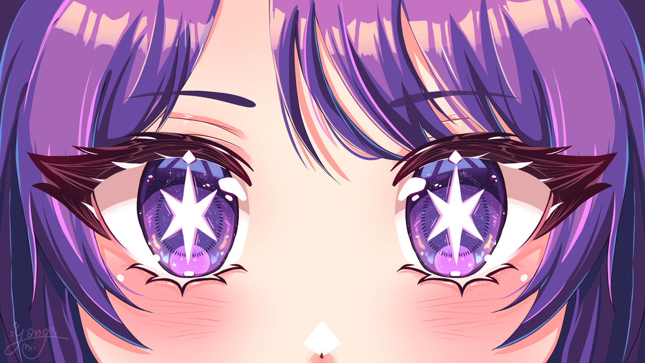 Hoshino Ai Eyes By Yangzu On Deviantart