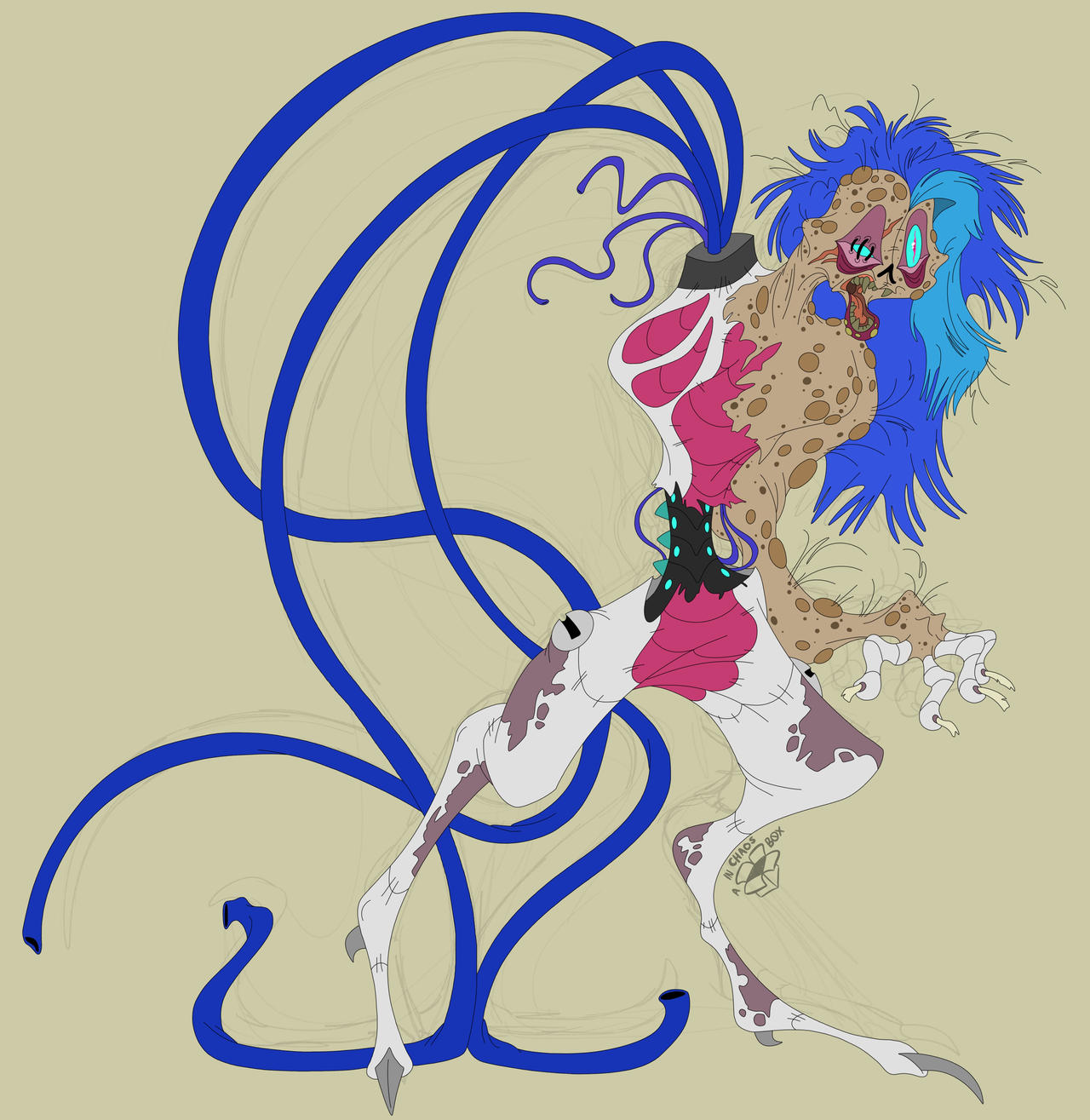 Crazy robot-lady-creature-thing (idk) by ChaosInAB0x on DeviantArt Crazy robot-lady-creature-thing (idk) by ChaosInAB0x on DeviantArt