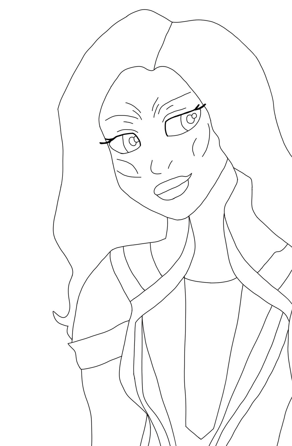 Gamora Lineart - Guardians of the Galaxy by Artsomethingx on DeviantArt Gamora Lineart - Guardians of the Galaxy by Artsomethingx on DeviantArt