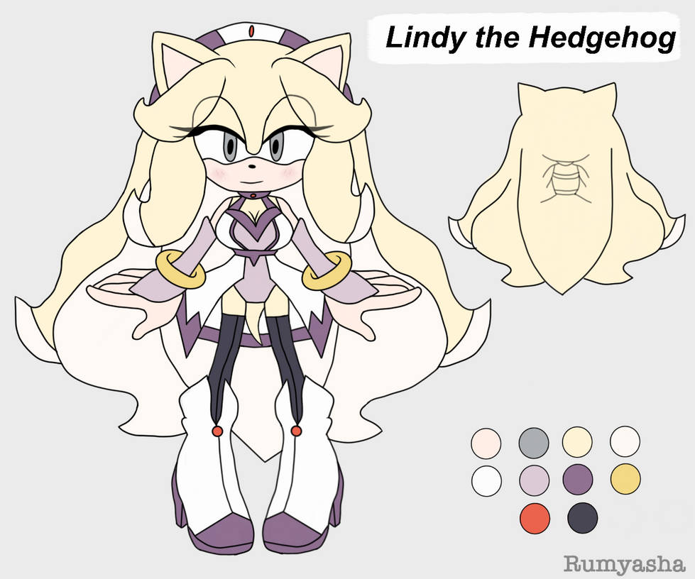 Sonic Oc Lindy The Hedgehog By Rumyasha On Deviantart