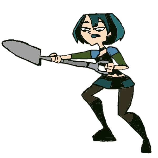Gwen Digging Total Drama By Arturomendoza2890 On Deviantart