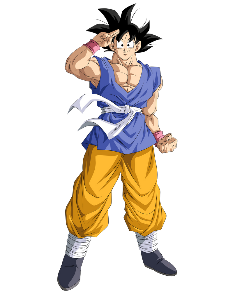 Son Goku Gt Adulto Render Hd By Kirotoblack On Deviantart
