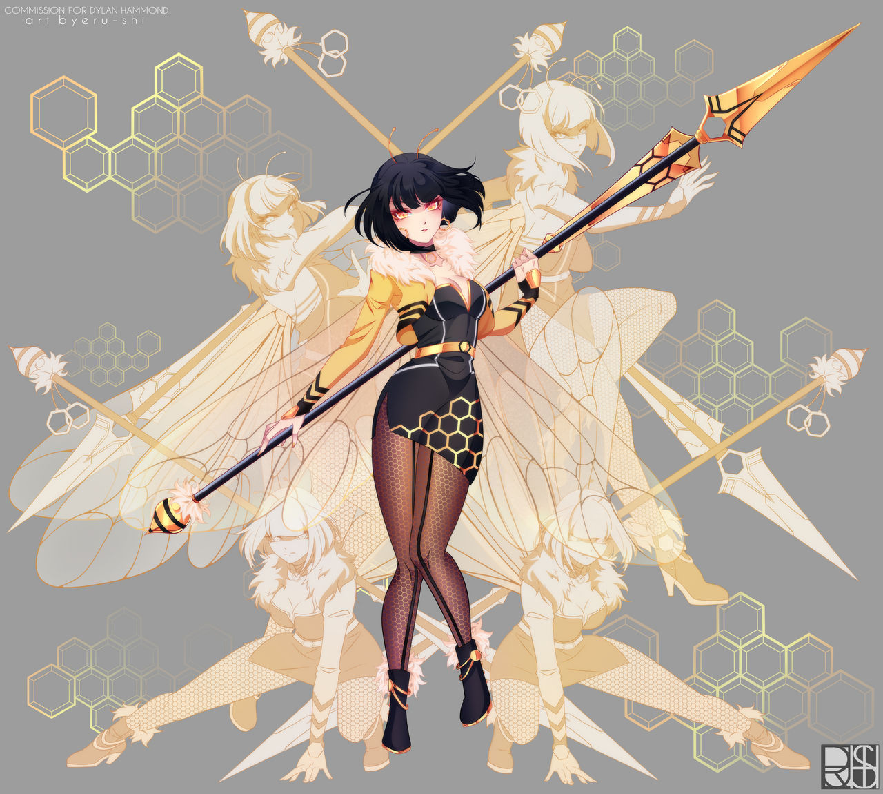 Rwby Oc Commission By Eru Shi On Deviantart