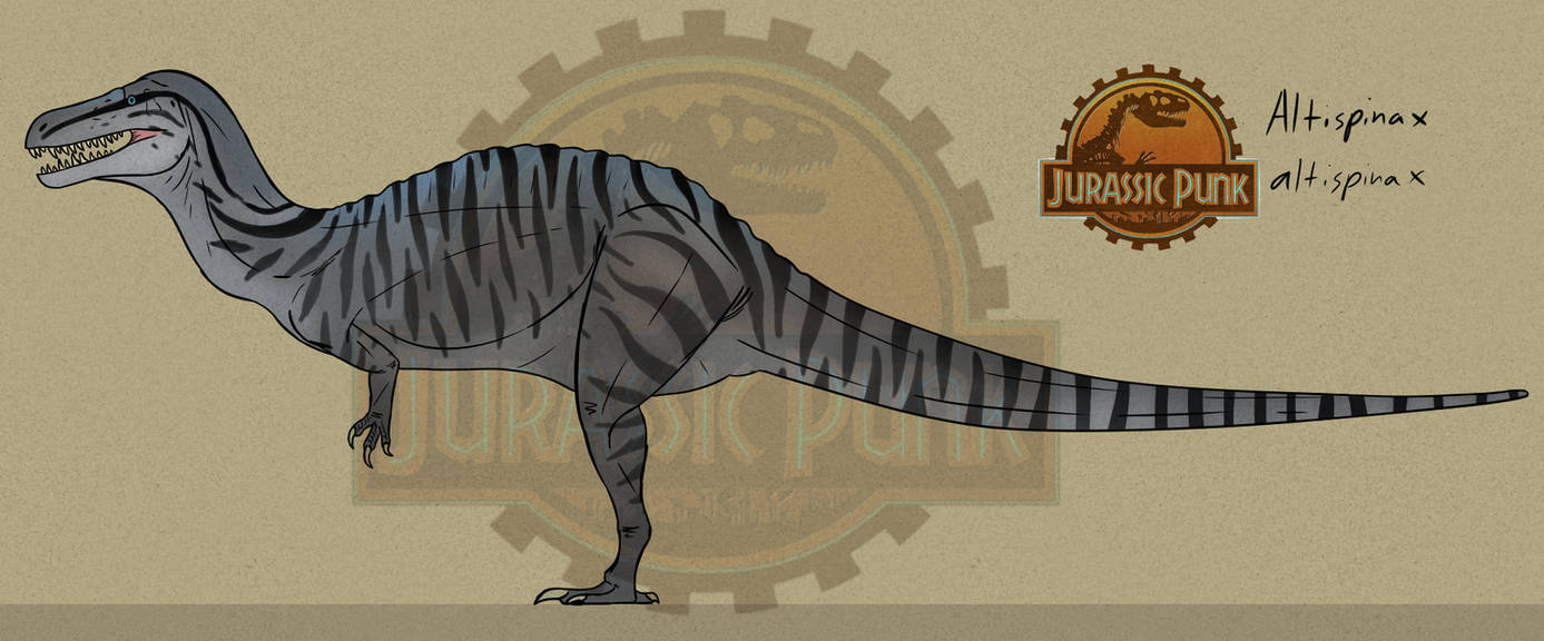 Jurassic Punk Altispinax Concept By Thedilophoraptor On Deviantart