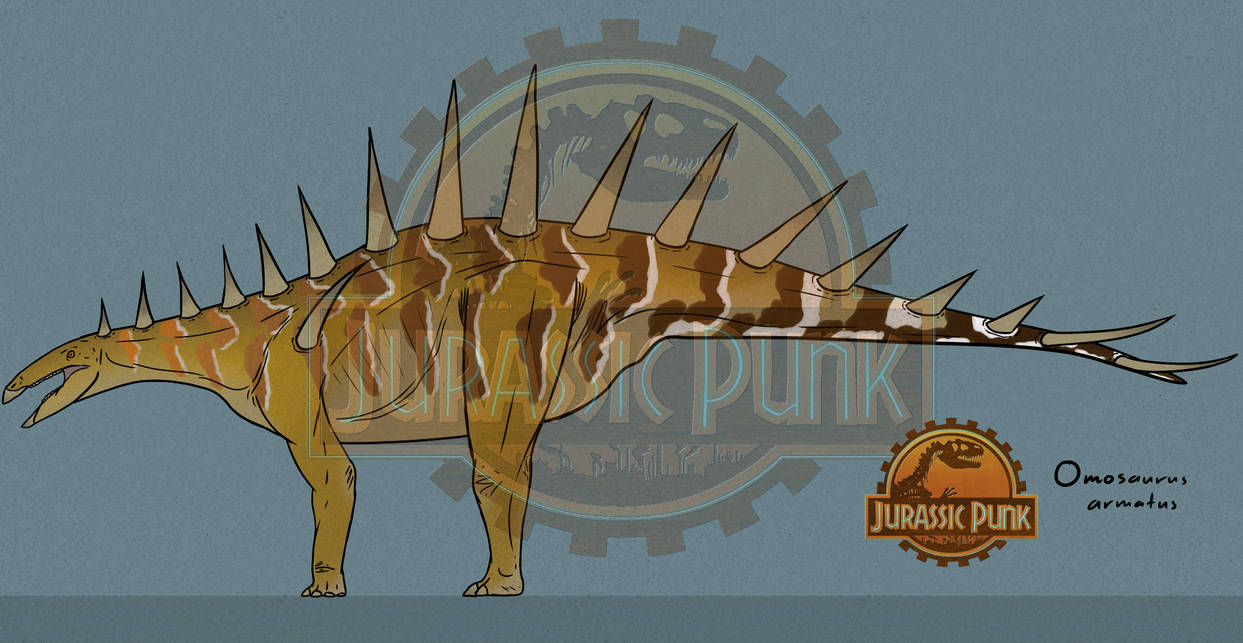 Jurassic Punk Omosaurus Concept Art By Thedilophoraptor On Deviantart