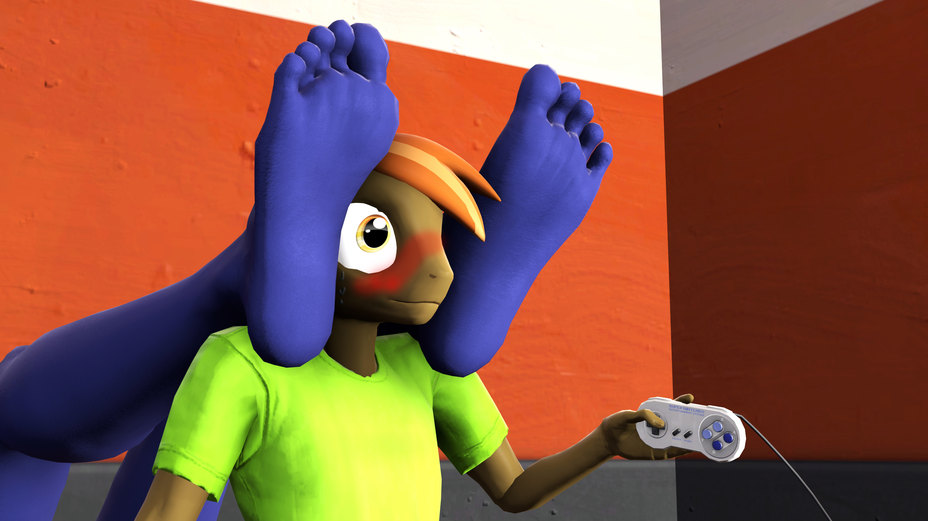Buttons Luna Feet 2 By Shrunkenlover On Deviantart