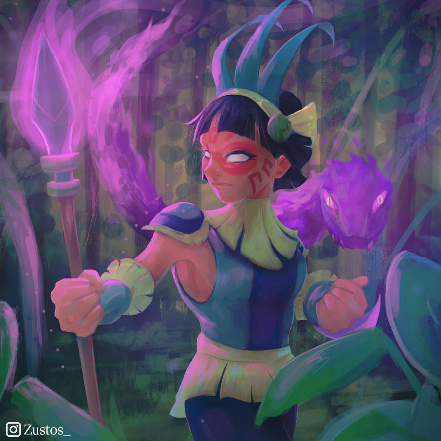 Queen Nai From Brawlhalla By Zustos On Deviantart