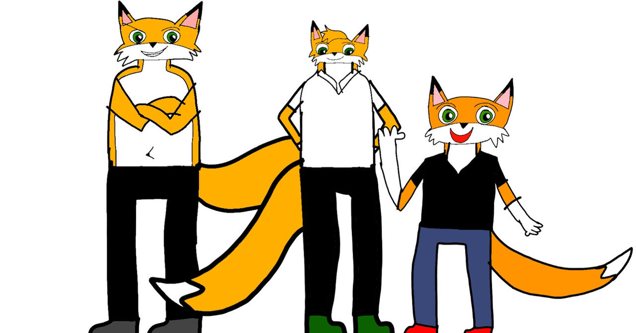 The Three Fox Brothers By Dragongirlroar On Deviantart