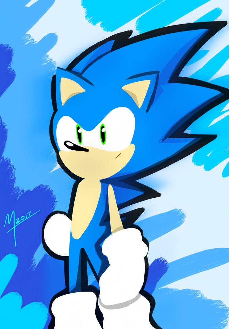 Modern Sonic - Toei Style (CD) by cx7001 on DeviantArt Modern Sonic - Toei Style (CD) by cx7001 on DeviantArt