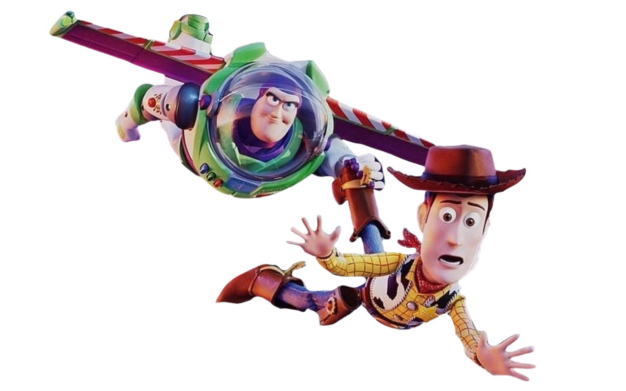 Toy Story Buzz And Woody Flying Toy Story Buzz And Woody Flying
