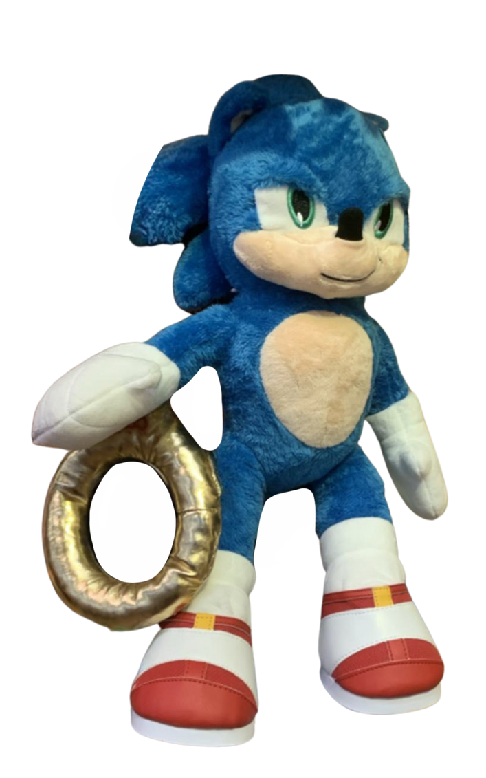 Sonic Plush By Dracoawesomeness On Deviantart