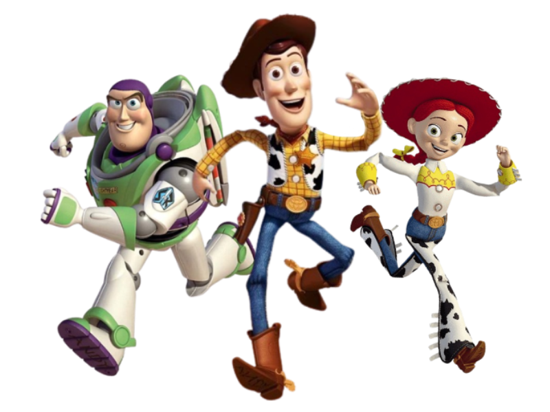 Woody Buzz And Jessie By Dracoawesomeness On Deviantart