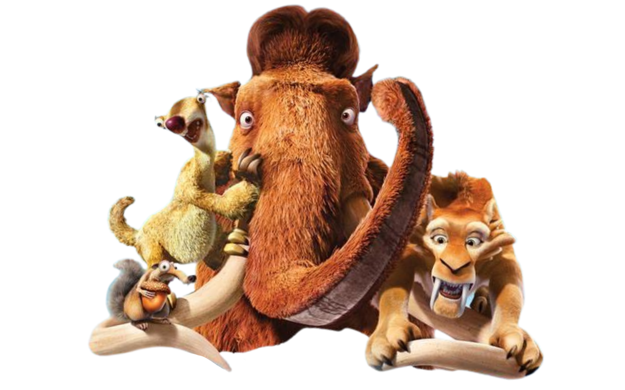 Manny Sid Diego And Scrat By Dracoawesomeness On Deviantart