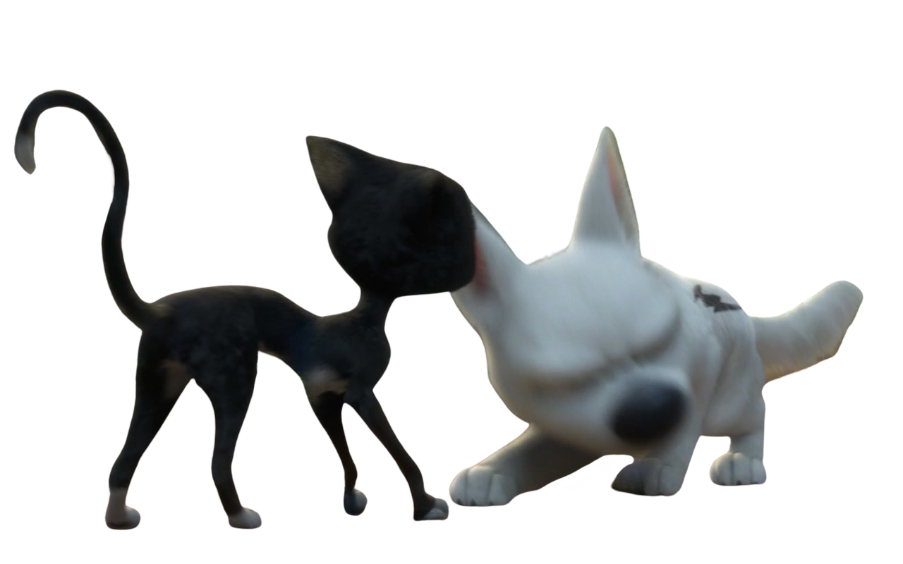 Bolt And Mittens By Dracoawesomeness On Deviantart