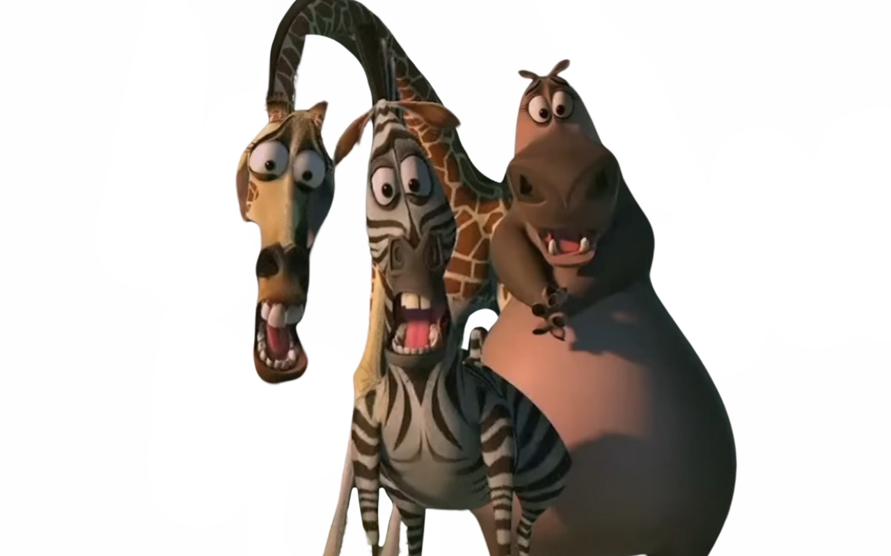 Marty Gloria And Melman By Dracoawesomeness On Deviantart