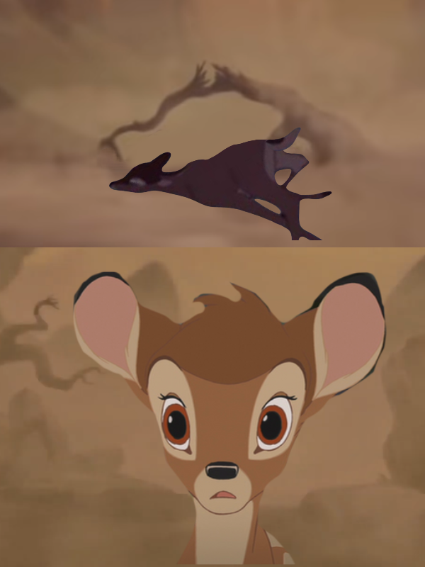 Bambi Finds His Mother By Dracoawesomeness On Deviantart