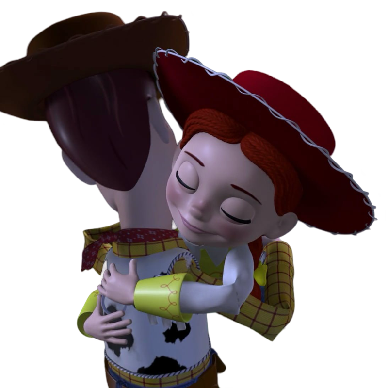 Woody Hugs Jessie By Dracoawesomeness On Deviantart
