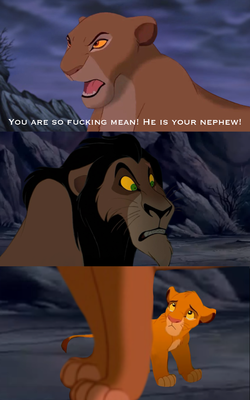 Sarabi Confronts Scar By Dracoawesomeness On Deviantart