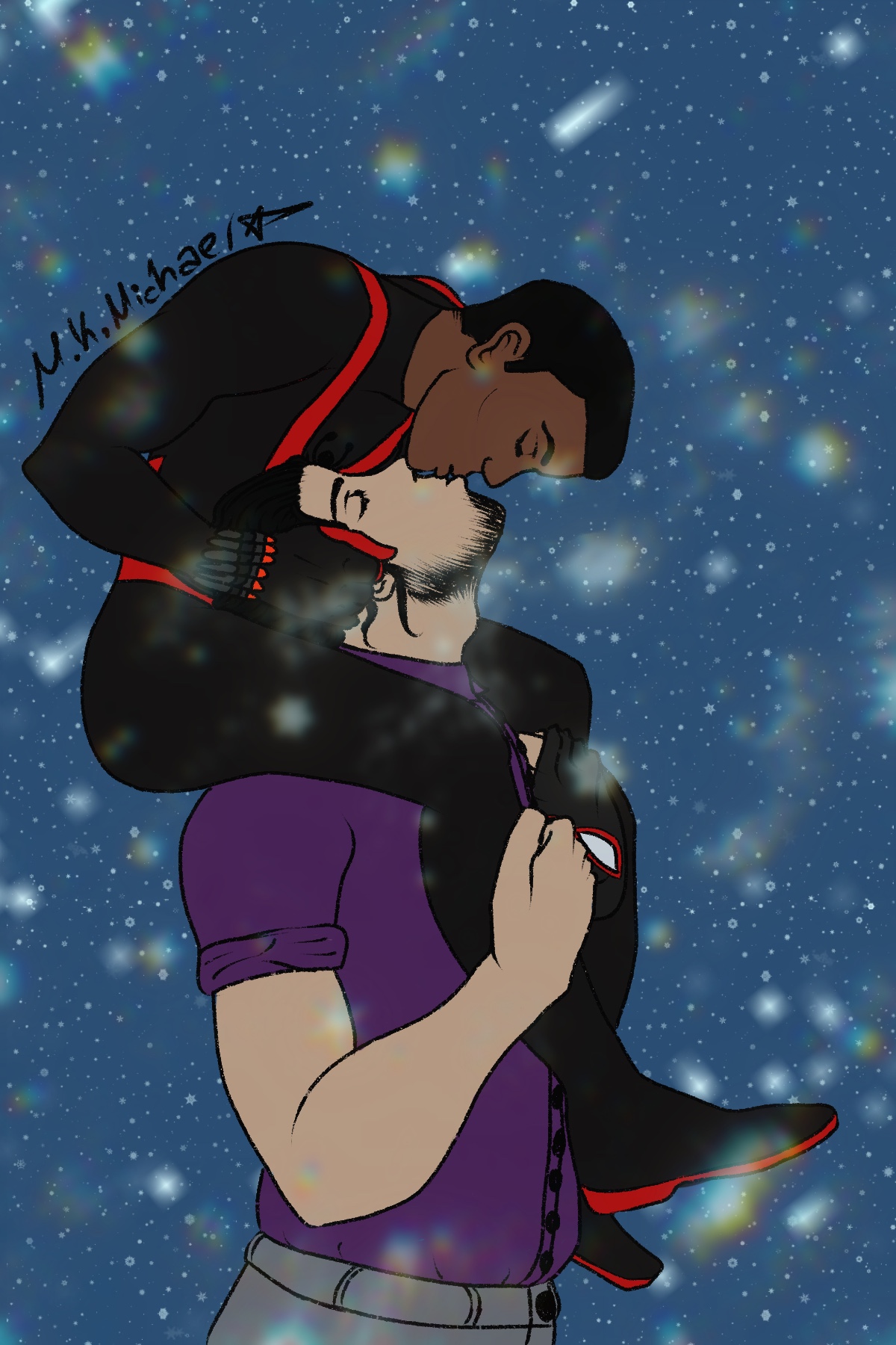 Miles Morales And Ganke Lee By Mkmichae On Deviantart