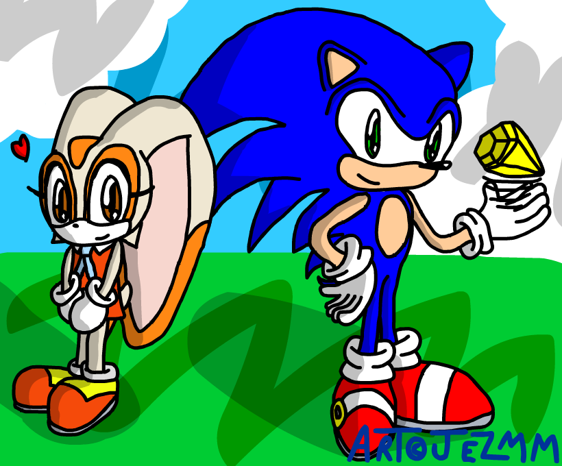 Sonic and Cream by JezMM on DeviantArt
