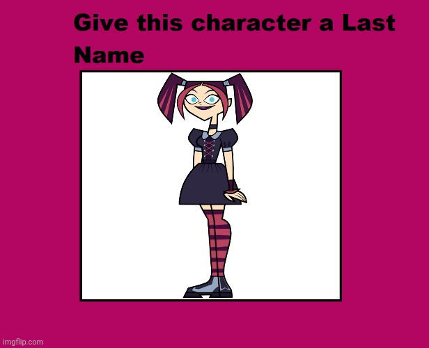 Give Scary Girl Tdi A Last Name By Littleprincesscutie On Deviantart