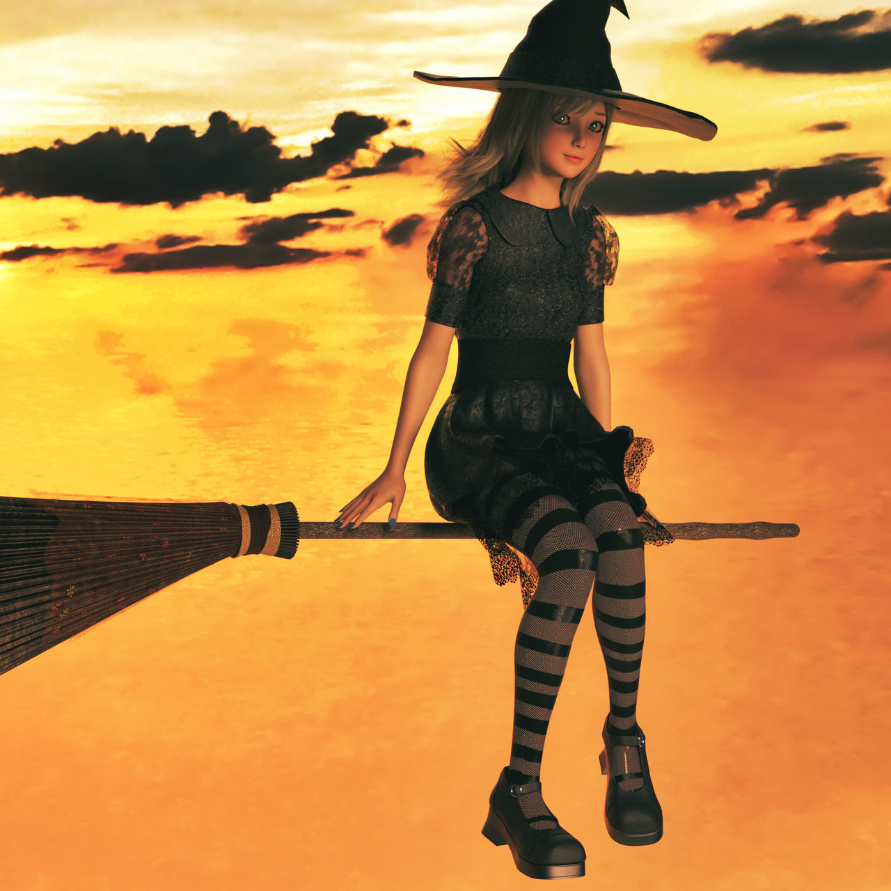 Pretty Witch By Nnaaaaaaaa On Deviantart