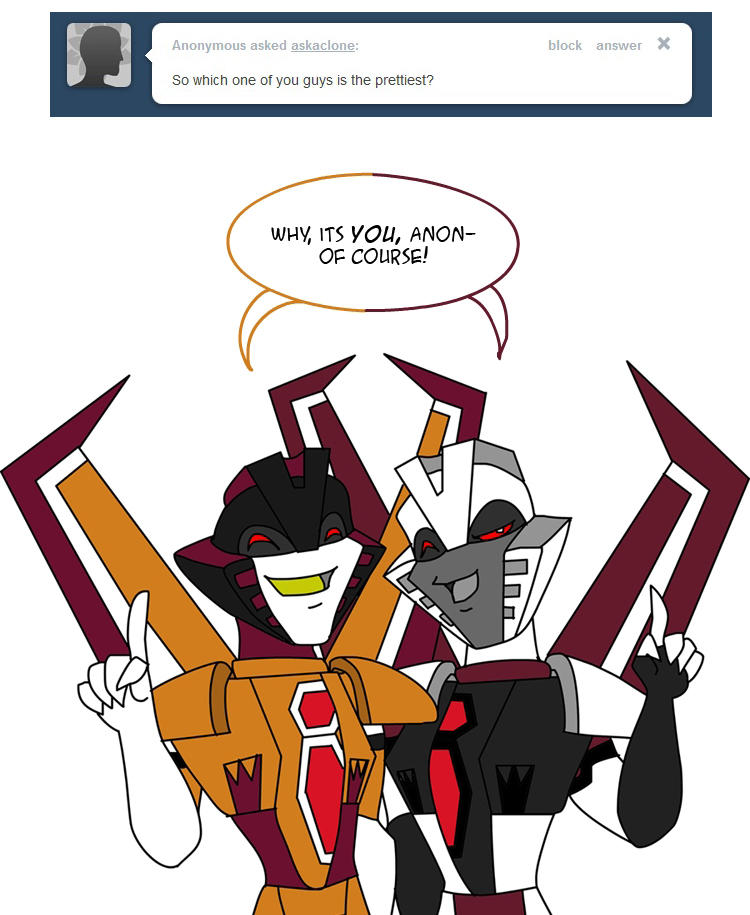 Ask a clone answer 1 by 6thClone on DeviantArt Ask a clone answer 1 by 6thClone on DeviantArt